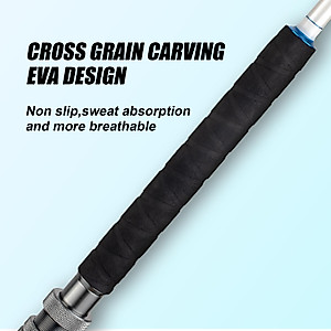 FISHAPPY Saltwater Offshore Bent Butt Heavy Trolling Fishing Rod Big Game Conventional Boat Fishing Rod with Roller Guides 6' (6' - 80-150lbs - Bent Butt II)