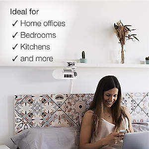 Lasko 4006 Clip Stik Desk Fan 2-SPEED, 10.5" High