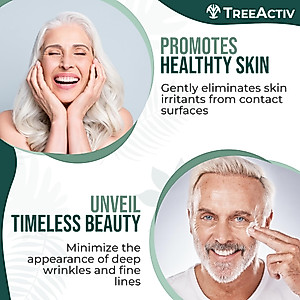 TreeActiv Retinol Cream, 2 oz, Retinol Cream for Face and Body, Gentle Retinol Moisturizer with Hyaluronic Acid, Moisturing Women and Mens Retinol Face Cream, Anti Aging Spot Wrinkle Cream, 400 Uses