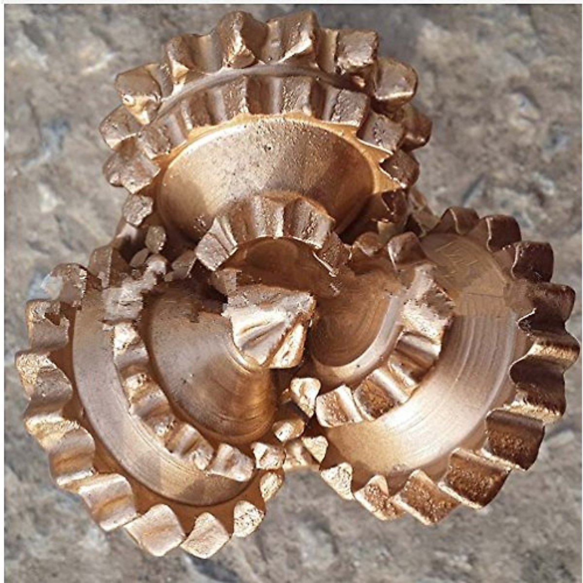 GOWE 4-1/2" Tri Cone bits, 114mm Milled Tooth tricone bits, Soft Rock Drill bits