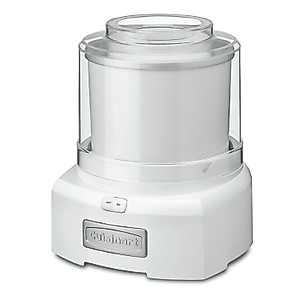 Cuisinart ICE-21FR (Renewed) ice cream maker 1.5 Quart White