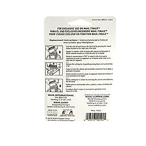 Wahl Professional 5 Star Series Finale Shaver Replacement Super Close Gold Foil & Cutter Bar Assembly, Hypo-Allergenic, Super Close, Bump Free Shaving for Professional Barbers and Stylists-Model 7043