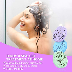 MAQUITA 16Pcs Shower Steamers and Shower Bath Bombs Tables with SPA Aromatherapy Stress Relif Relaxing Gift for Women Girls Great Mothers Day Birthday Christmas Gifts