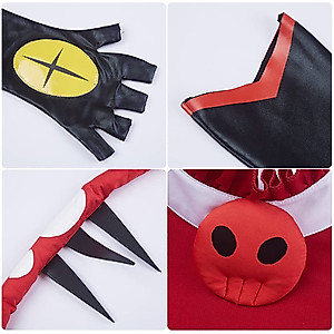 Weixu Anime Blitzo Cosplay Costume Women Tail Uniform Suit Halloween Party Outfit S