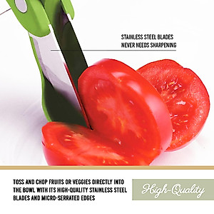 Trudeau Toss and Chop Salad Tongs