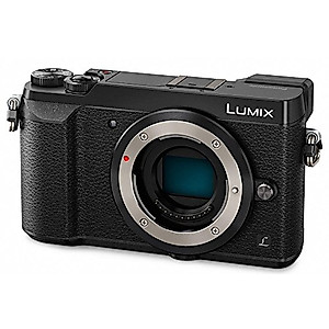 Panasonic LUMIX GX85 Mirrorless Camera with 12-32mm and 45-150mm Lens (Black) Bundle with Backpack, 64GB SD Card, 1025mAh Battery and Accessories (8 Items)