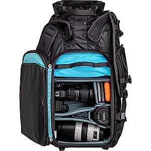 Shimoda Action X50 Water Resistant Camera Backpack Starter Kit - Fits DSLR, Mirrorless Cameras, Batteries & Lenses - Medium DSLR Core Unit Modular Camera Insert Included - Black