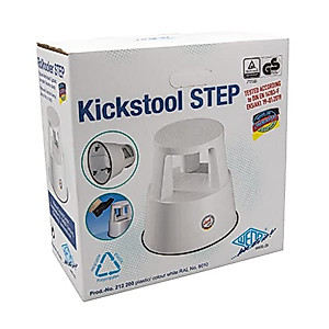 Wedo 212 200 Plastic Kickstool in White