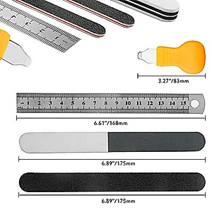 TOVOT 21PCS Model Tools Hobby Building Tools Craft Set Modeler Basic Building Kit for Gundam Model Assembling Building and Repairing