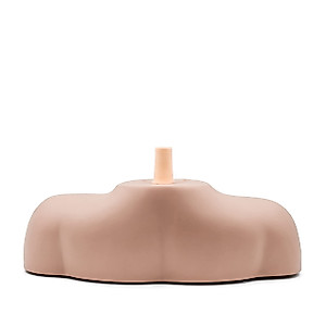 ZMS Professional Cosmetology Mannequin Head Shoulder Model Bust Shoulder Platform for Training Manikin Head