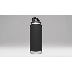 YETI Rambler 36oz Vacuum Insulated Stainless Steel Bottle with Cap (Stainless Steel) (Black)