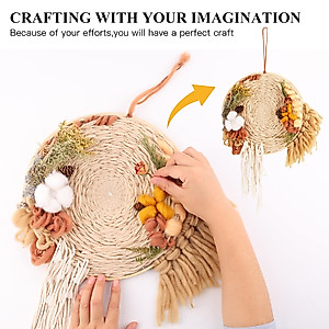 DIY Macrame Mandala Wall Hanging Kit for Adults Beginners with All Supplies, Video Guide Weaving Kit Home Decor, Art Project for Adults Hobbies