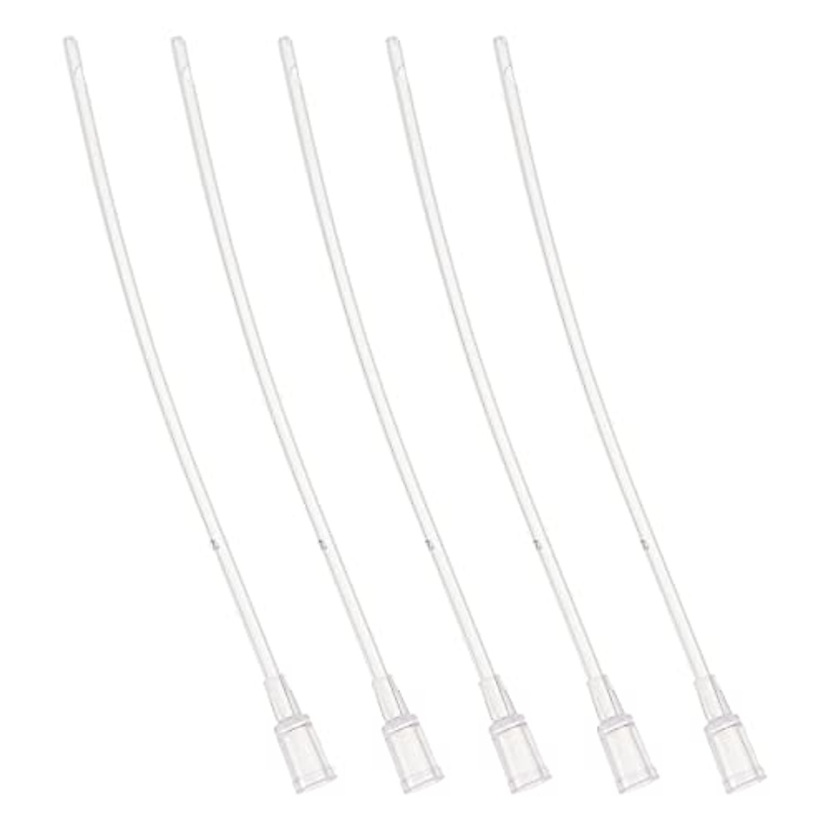 iplusmile Bird Feeding Tube Birds Feeding Syringe, Parrot Feeding Hose Syringe Birds Feeder Tool for Feeding Milk Water, 5pcs
