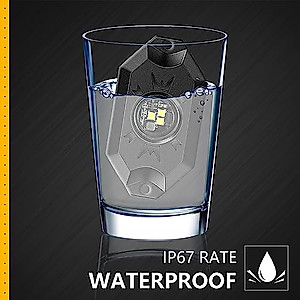 Hovano LED Rock Lights Green 20Pods Waterproof LED Neon Underglow Light for Truck Car ATV UTV SUV Off Road Boat High Power Under Body Glow Trail Rig Lamp (Green)