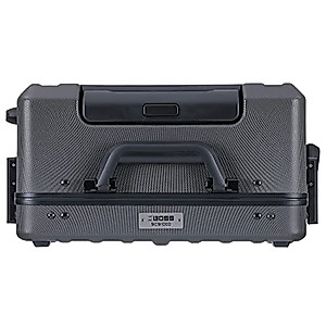 BOSS BCB-1000 Heavy Duty Suitcase-Style Guitar Effects Maximum Protection with Retractable Handle, Wheels and Removable Aluminium Pedal Board (BCB-1000X)