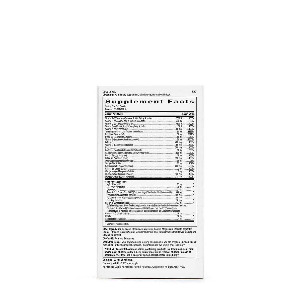 GNC Womens Ultra Mega Energy and Metabolism Multivitamin for Women, 90 Count, for Increased Energy, Metablism, and Calorie Burning