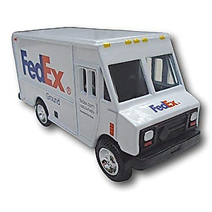 FedEx Ground Miniature Delivery Truck - 3" Length - Scale 1:64 - Gauge S - Sold as a Display or Collectable Item, Not as a Child's Toy