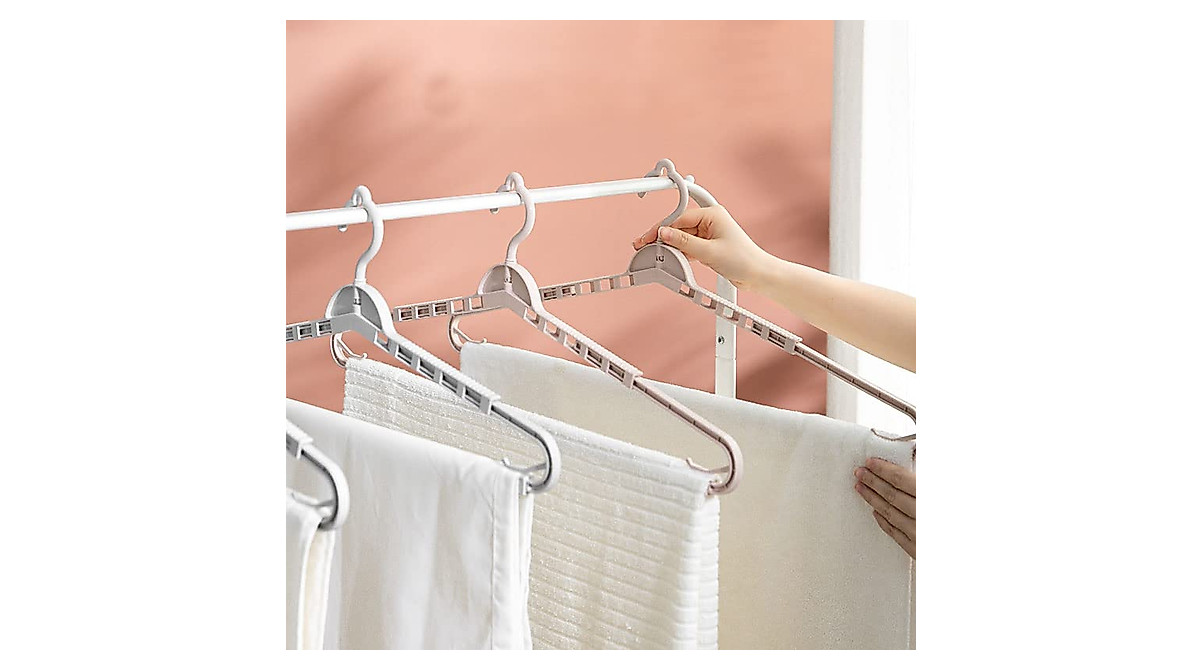 Foshine Extra Large Adjustable Hangers - 4 Pack