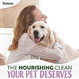 TropiClean Sweet Pea Cat & Dog Detangler Spray Dematting | Dog Conditioner Spray Derived from Natural Ingredients | Made in the USA | 16 oz.