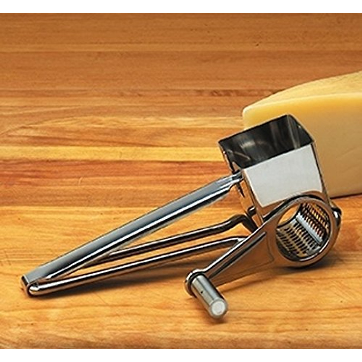 American Metalcraft SCG8 Hand-Crank Rotary Cheese Grater, Stainless Steel, 1 Cyclinder,Silver