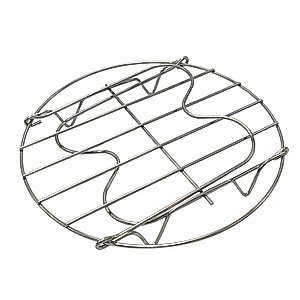 Steamer Rack Trivet with Handles for Instant Pot 6 Qt 8 Qt, Alamic Instant Pot Trivet with Handles for Electric Pressure Cookers 6 Qt 8 Qt