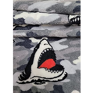 Newcastle Fabrics Whisper Fleece Shark CAMO Grey 60", Fabric Bolt