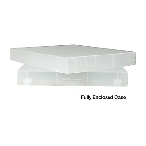 UniKeep Case - 1.5 inch Spine - with Clear Overlay - No Rings - Pack of 3