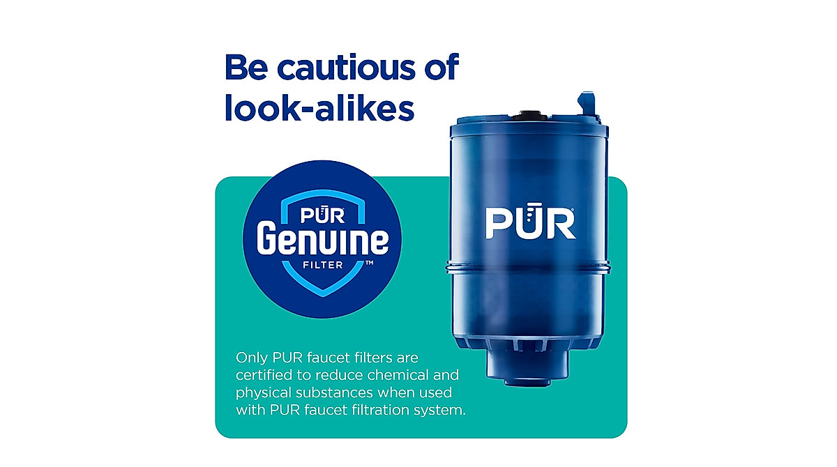 PUR PLUS Faucet Water Filter - Quick, Reliable, Great-Tasting Water