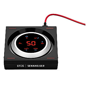 EPOS | SENNHEISER GSX 1200 PRO Gaming Audio Amplifier / External Sound Card, with 7.1 Surround Sound, Daisy Chain, Gaming DAC and EQ, Headphone amp Compatible with Windows, Mac, Laptops and Desktops.
