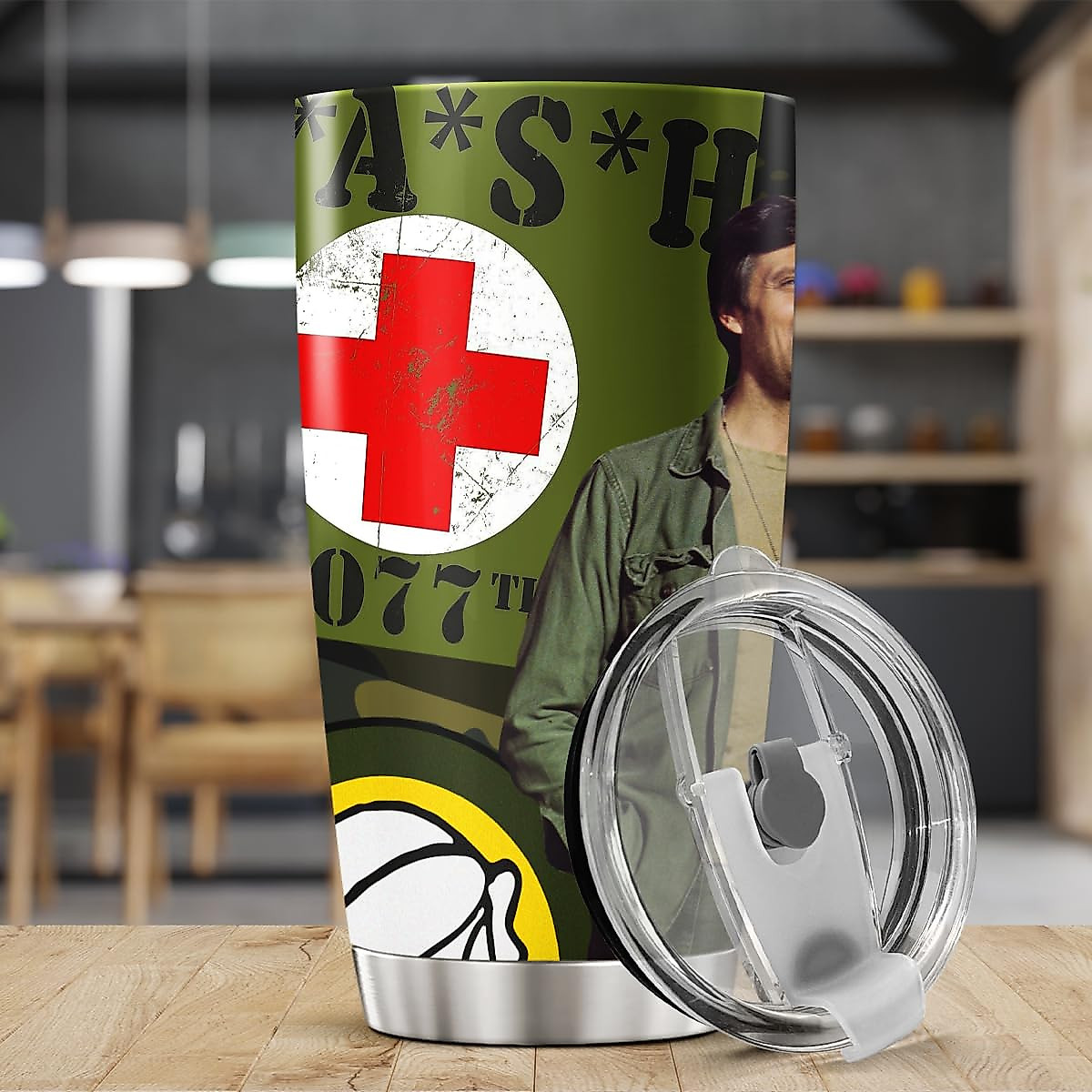 Tumbler Mash Steel 4077 Insulated Collage 20 30 Oz Coffee Stainless