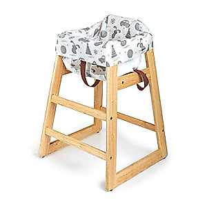 Disposable High Chair Covers for Restaurant and Home 10 Pack for Baby Kids Toddlers to Protect Against Germs and Messy Meals