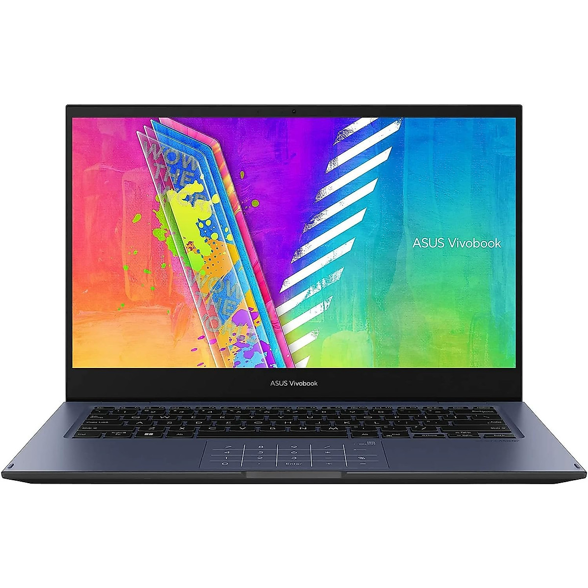 ASUS Newest Thin and Light VivoBook, 14 HD Touchscreen 2-in-1 Laptop, 4GB RAM, 1TB SSD, Intel Celeron Processor, Type-C,HDMI, Microsoft 365 Personal 1-Year, Windows 11 S