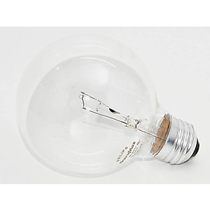 Philips 40W 120V G25 Clear Long Life Globe Bulb, E26 Base