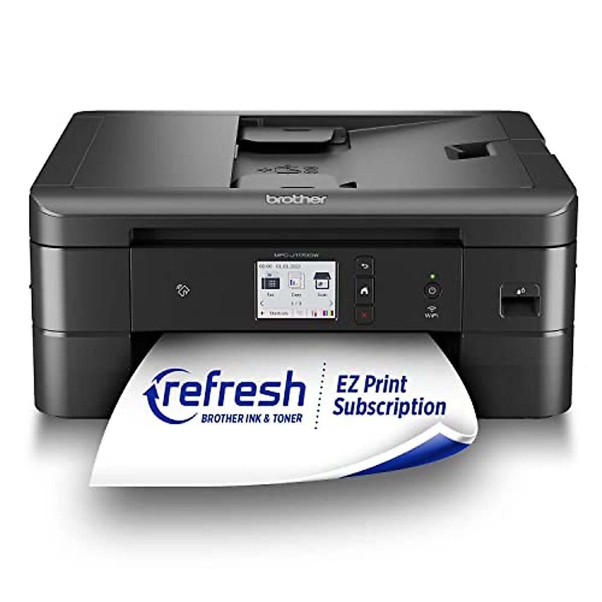 Brother MFC-J1170DW Wireless Color Inkjet All-in-One Printer with Mobile Device Printing, NFC, Cloud Printing & Scanning, Refresh Subscription and Amazon Dash Replenishment Ready