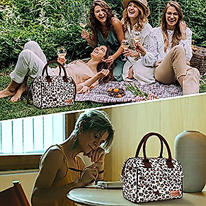 BALORAY lunch bag for women Insulated Lunch Bag Lunch Box Leakproof Reusable Cooler Cooling Tote with with Adjustable Shoulder Strap for Adult Outdoor Work