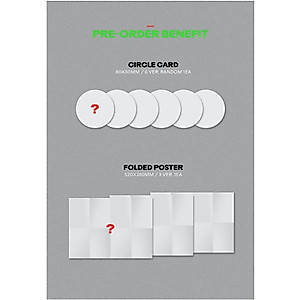Kakao M IVE - After Like PHOTOBOOK VERSION CD+Pre-Order Benefit (ver.2), 120 x 120 x 10 mm