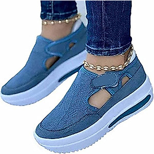 Spring Sneakers Women Casual Breathable Sport Shoes,Comfy Canvas Shoes Women Fashion Trainers Shoes Mesh Shoes