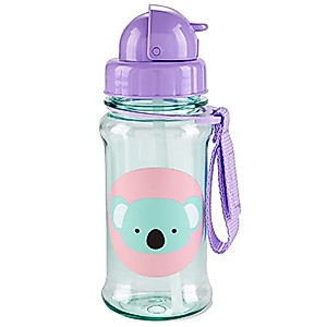 Skip Hop Toddler Sippy Cup with Straw, Zoo Straw Bottle, Koala