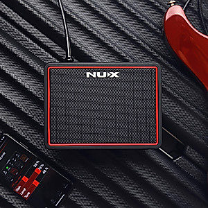 NUX Mighty Lite BT Mini Portable Modeling Guitar Amplifier with Bluetooth(Black)