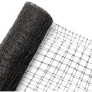 Mklsit Deer Netting Fence, 8ft x 100ft Bird Netting Heavy Duty Garden Netting for Garden Protection Fruit Trees Vegetable Plants Against Birds, Deer and Other Animals