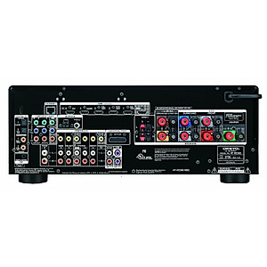 Onkyo HT-R520 WRAT Wide Range Amplifier Technology 6.1 Channel AV Audio Video Stereo/Home Theatre Receiver Complete with Remote, AV Cables and PDF Online Digital Instruction Manual
