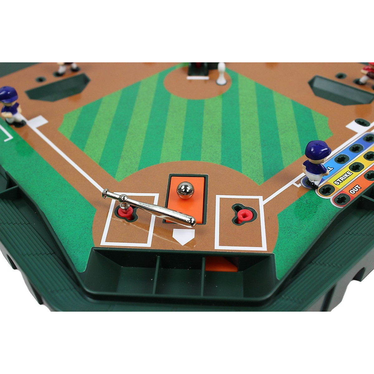 Game Zone Super Stadium Baseball Game - Realistic Tabletop Baseball Game for 2 Players Ages 6+