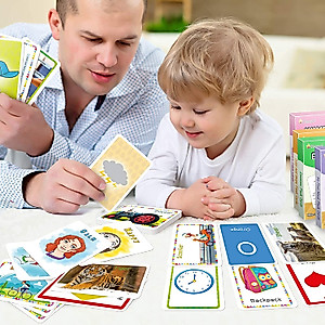 Sight Words Flash Cards with Pictures, Motions&Sentences, 208 CVC Dolch Sight Words, Learn to Read, Phonics Learning for Preschool, Kindergarten, Homeschool