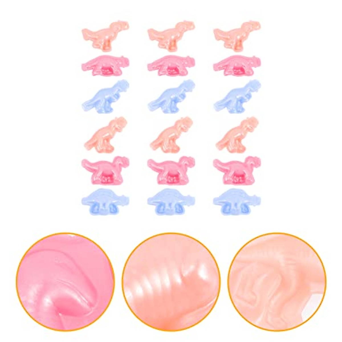 Gadpiparty Fondant Molds Kids Tools 18pcs Tools Plastic Molds Kits Dough Toys Set World Dough Set for Play with Animals Presents Party Favors (Random Color) Fondant Molds Kids Tools