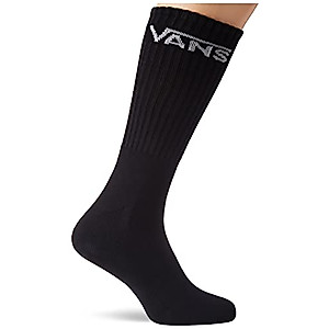 Vans Classic Crew 3-Pair Pack Black 2 9.5-13 Men's Shoe Size