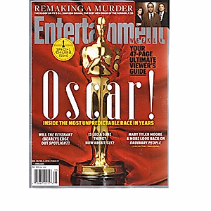ENTERTAINMENT WEEKLY, JANUARY/FEBRUARY, 05th 2016# 1400/1401 (OSCAR 1)