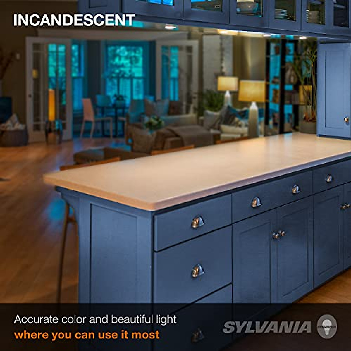 SYLVANIA Mini-Floodlight Incandescent Bulb, 40W R14, Medium Base, Reflector, 185 Lumens, 2850K, 120V, Frosted, Soft White - 1 Pack (14819)