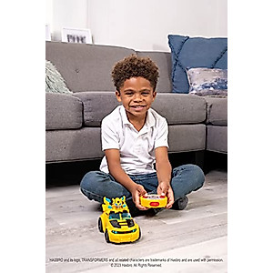 Transformers Rescue Bots Academy Bumblebee RC Radio Control Car, Toys for Kids and Adults