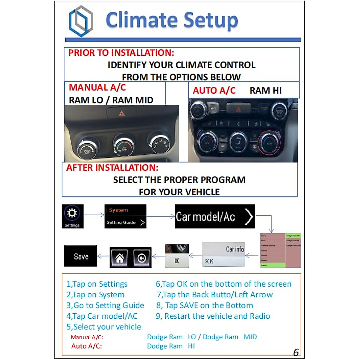 LINKSWELL GEN IV 12.1 Inch Radio Replacement for RAM 2019 2020 2021 Trucks New Body Style 1500/2500/3500 Android 8.1 T-Style Car Stereo Touch Screen Head Unit Multimedia Bluetooth GPS Navigation