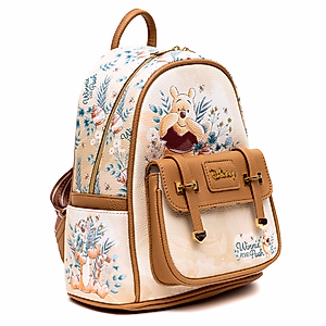 Wondapop Winnie the Pooh 11" Vegan Leather Fashion Mini Backpack